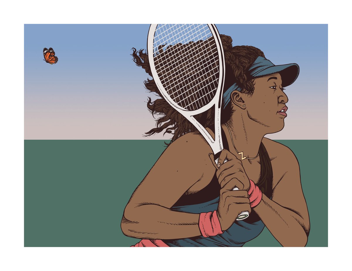 Naomi Osaka | arturodraws