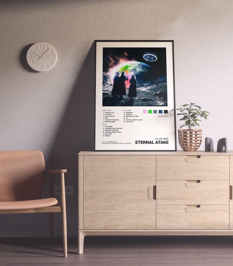 Lil Uzi Vert - Eternal Atake Album Cover Poster | Architeg Prints