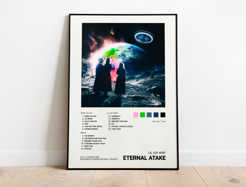 Lil Uzi Vert - Eternal Atake Album Cover Poster | Architeg Prints