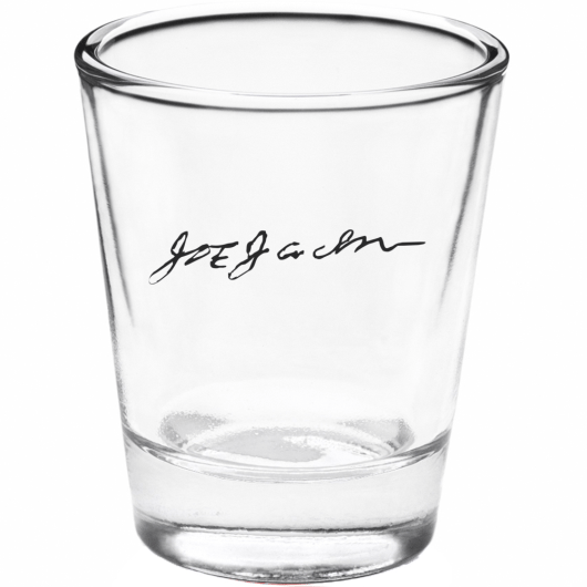 Joe Jackson Signature Shot Glass | Shoeless Joe Jackson Museum