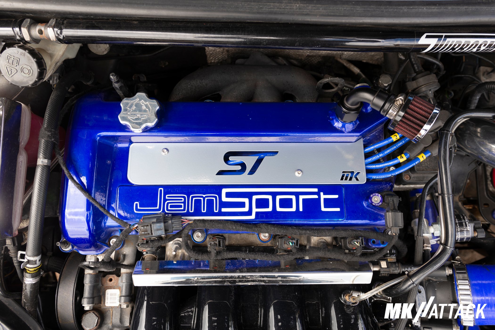 Ford/Mazda ST150 'ST' Aluminium Duratec Cover © | MK ATTACK