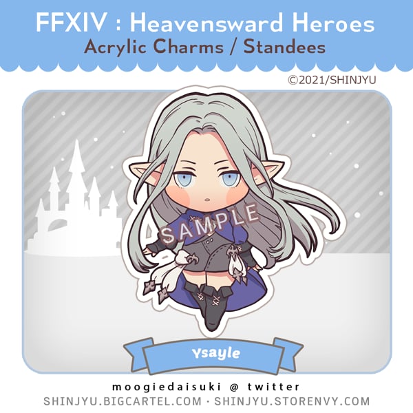 FFXIV HW - YSAYLE ACRYLIC CHARM / STANDEE (PRE-ORDER) | shinjyu