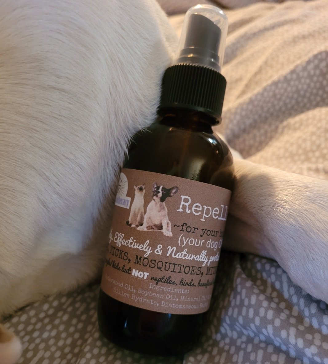 Repellent~for your best friend! (For fleas, ticks, mosquitoes, mites ...