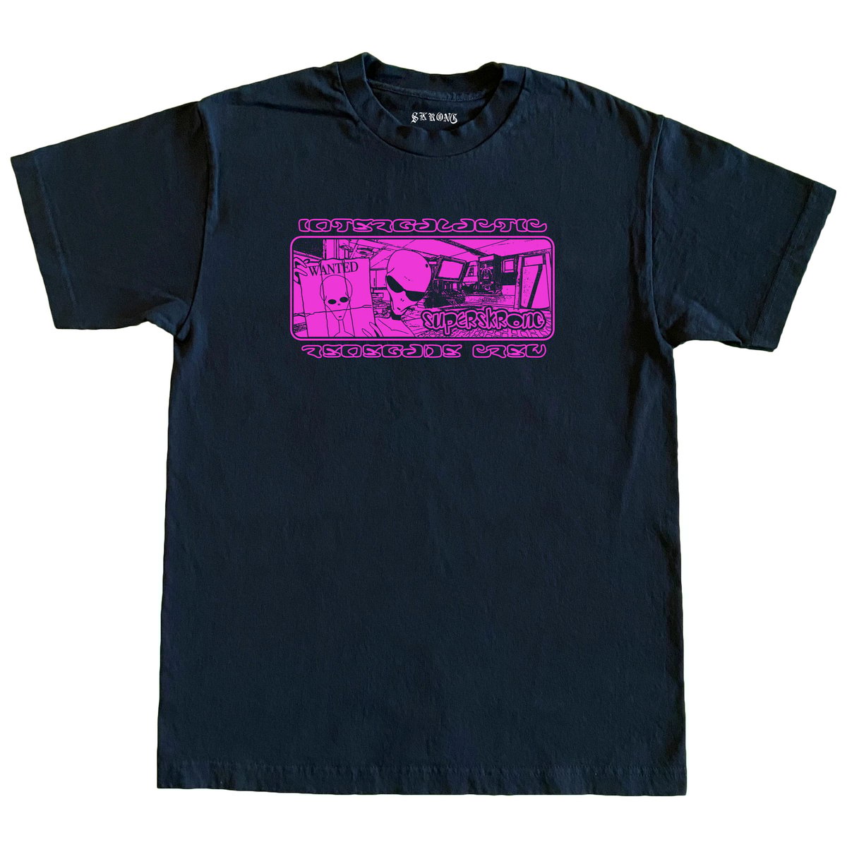Intergalactic Renegade Crew tee (NAVY) | superskrong