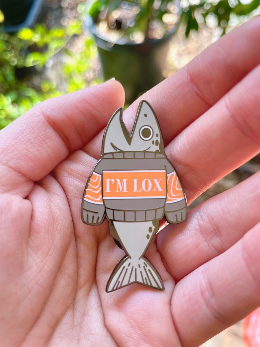 I'M LOX Enamel Pin | [ mapurl ]