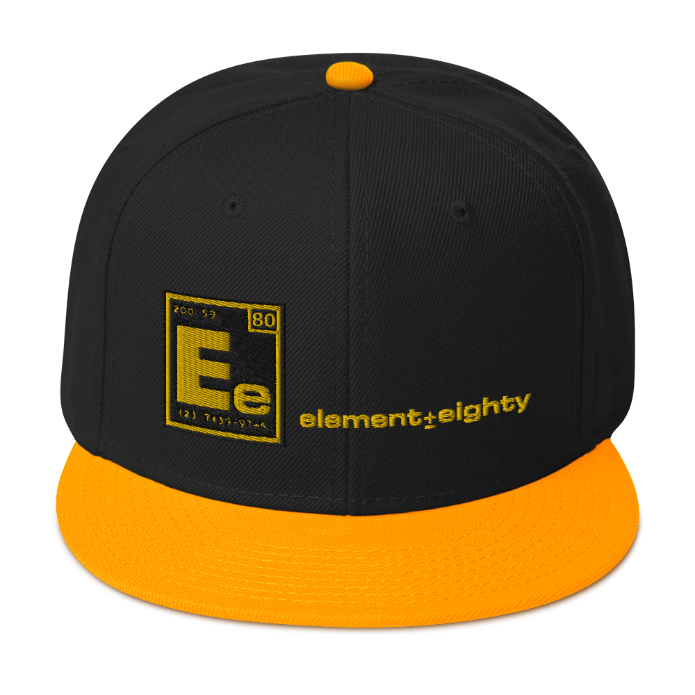 E80 Logo Snapback Hat | Element Eighty