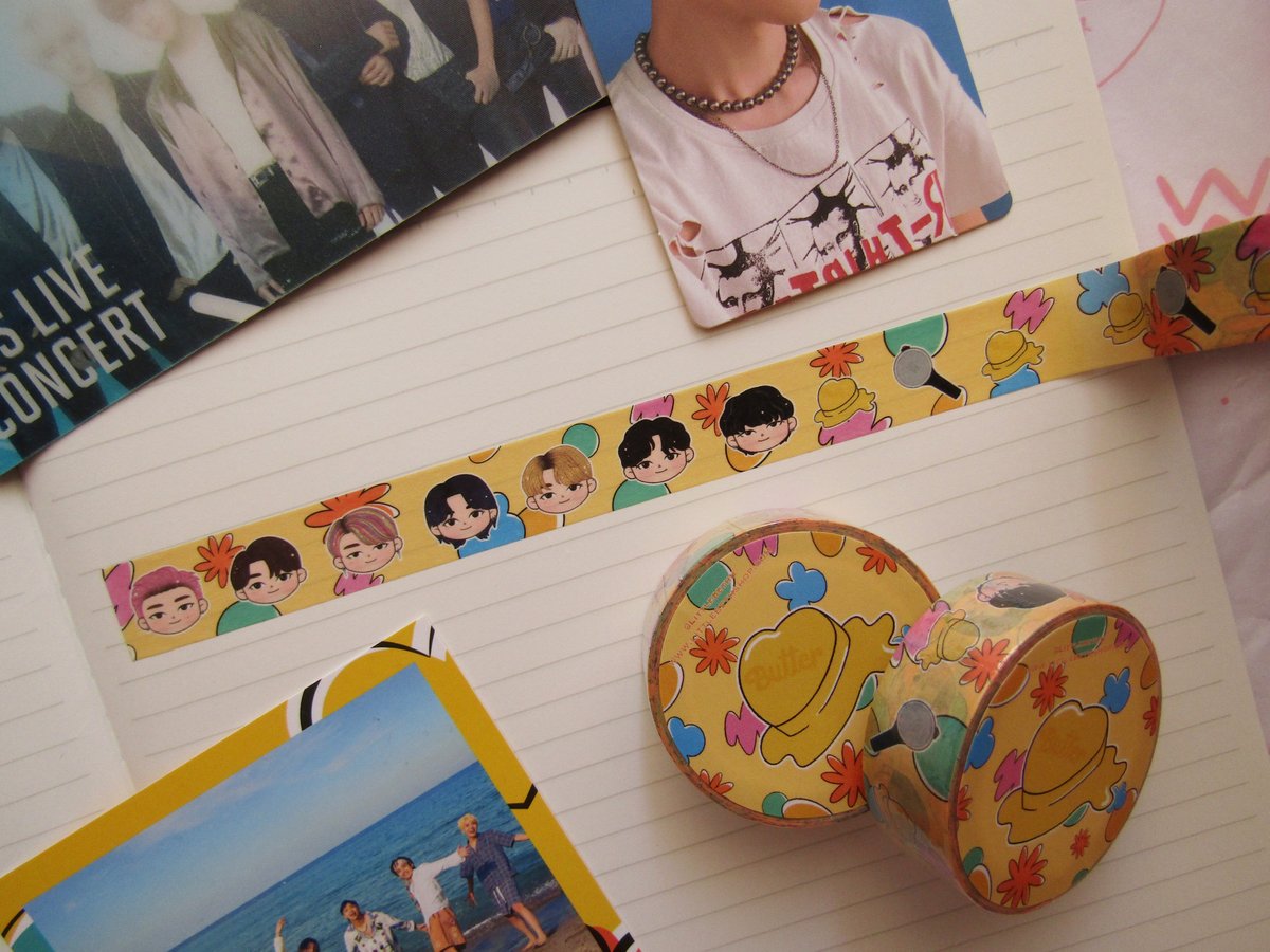 BTS Butter Washi Tape | LittleBeth