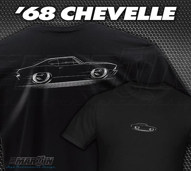 1968 Chevelle T-Shirts Hoodies & Banners | Rob Martin High Performance ...