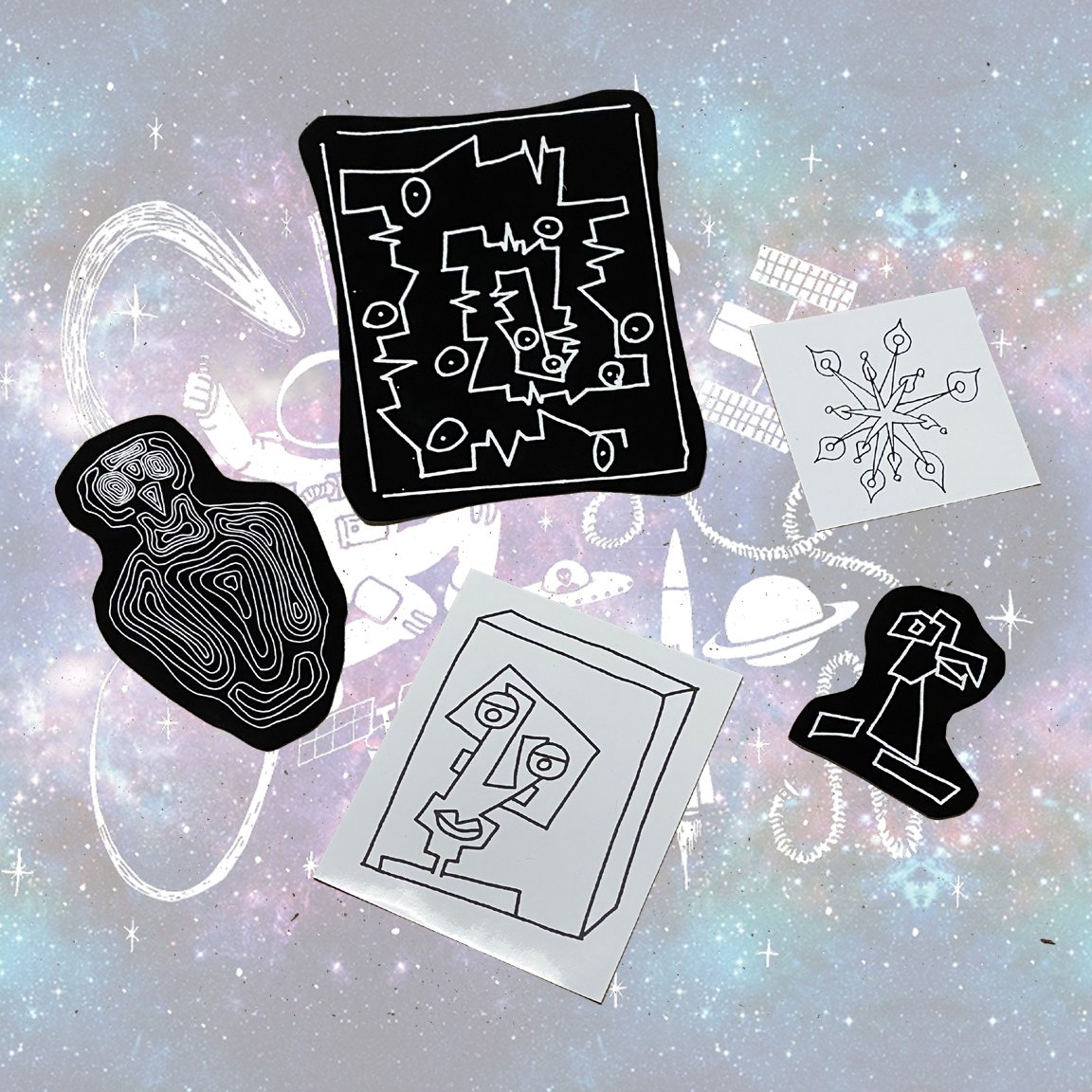 Sticker Pack - Tony Garan - 5 total | SpaceStationStudio- ORL