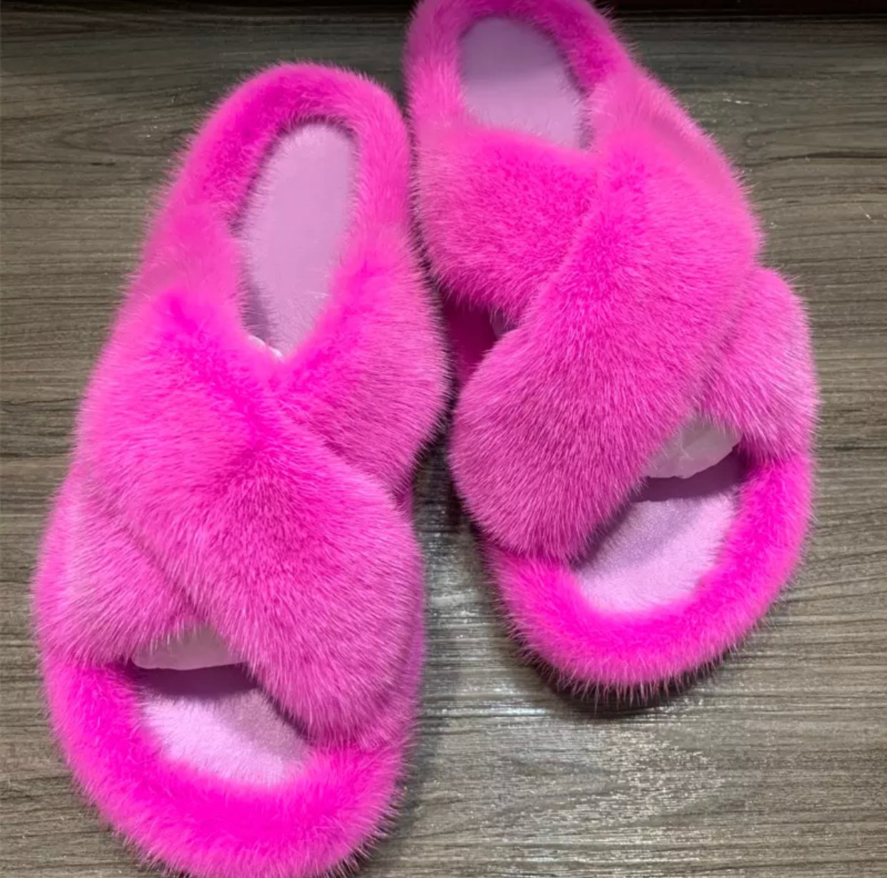 MINK SLIPPERS / istylebysonia