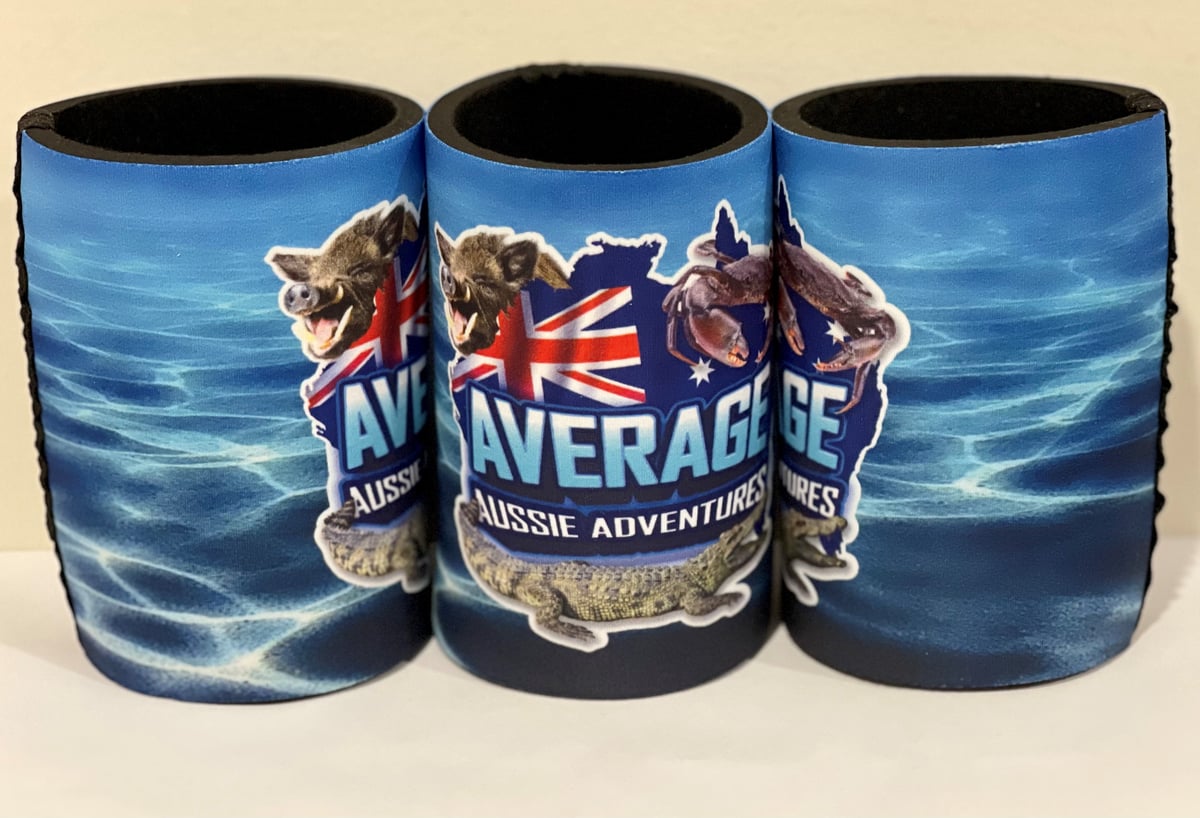AVERAGE AUSSIE ADVENTURES STUBBY COOLER | SkidPig