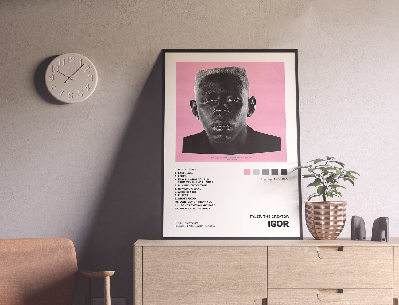 Tyler, the Creator - Igor Album Cover Poster | Architeg Prints