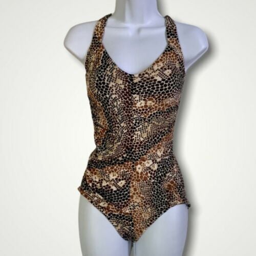 Ceeb Snakeskin Bathing Suit Large | PARPARIAN