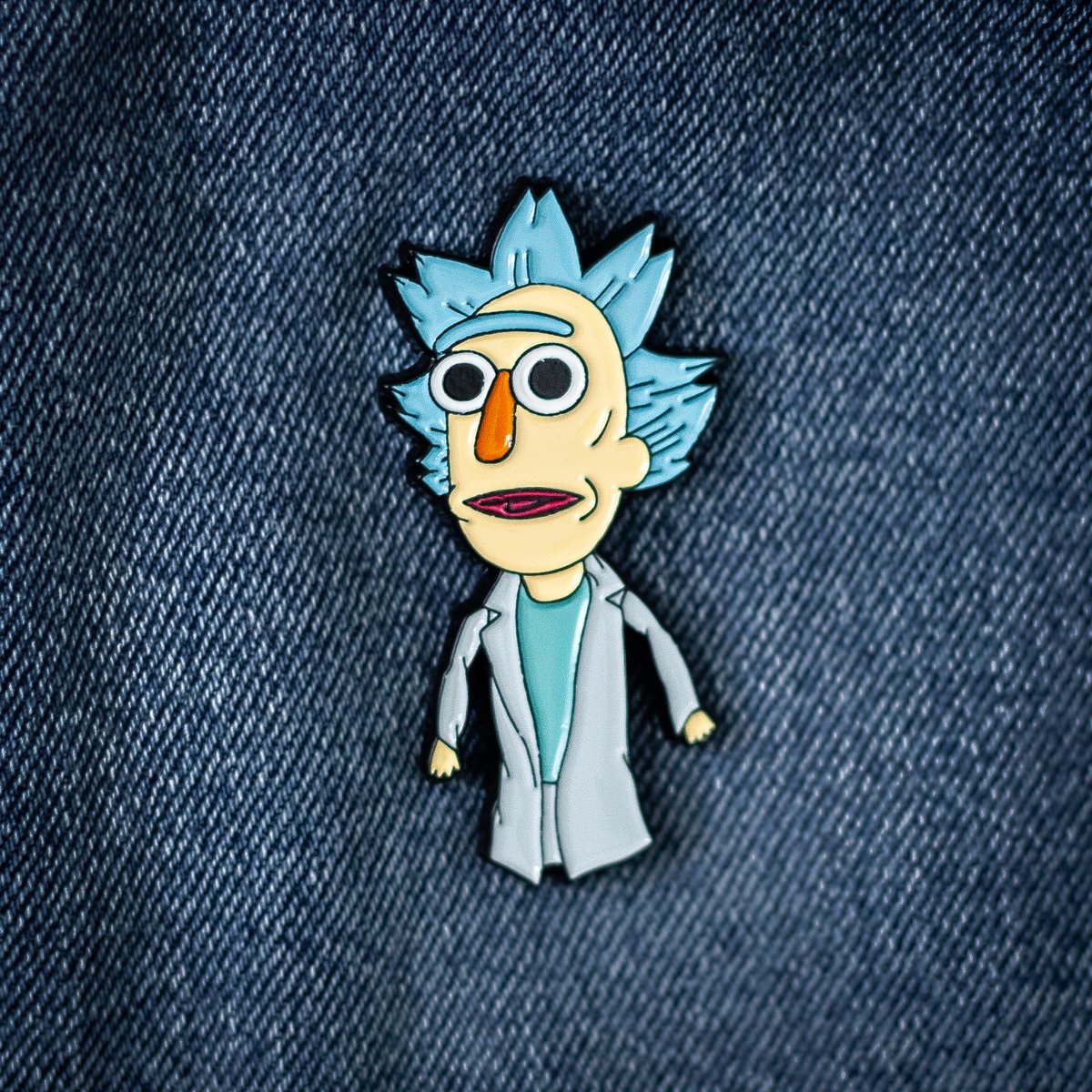 Puppet Decoy Rick Pin | CAPTAIN MUSTACHE