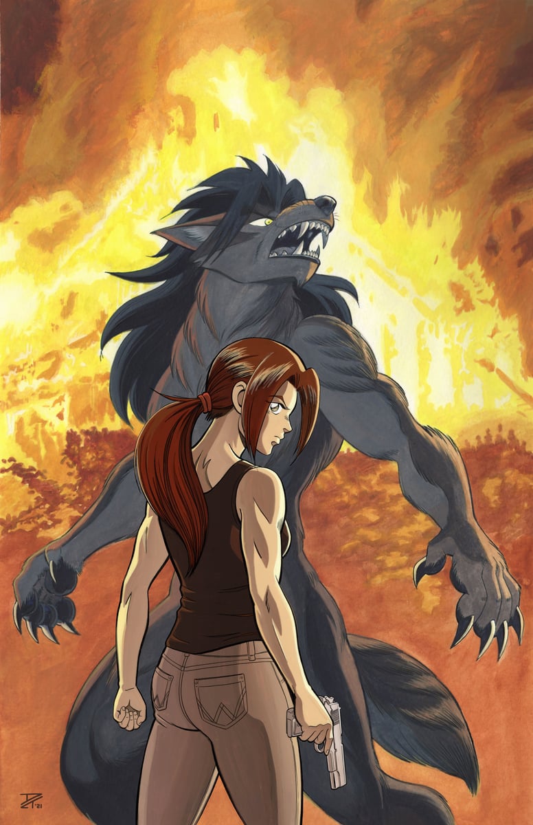 Burning Rage - Print | Dirk Tiede Comics