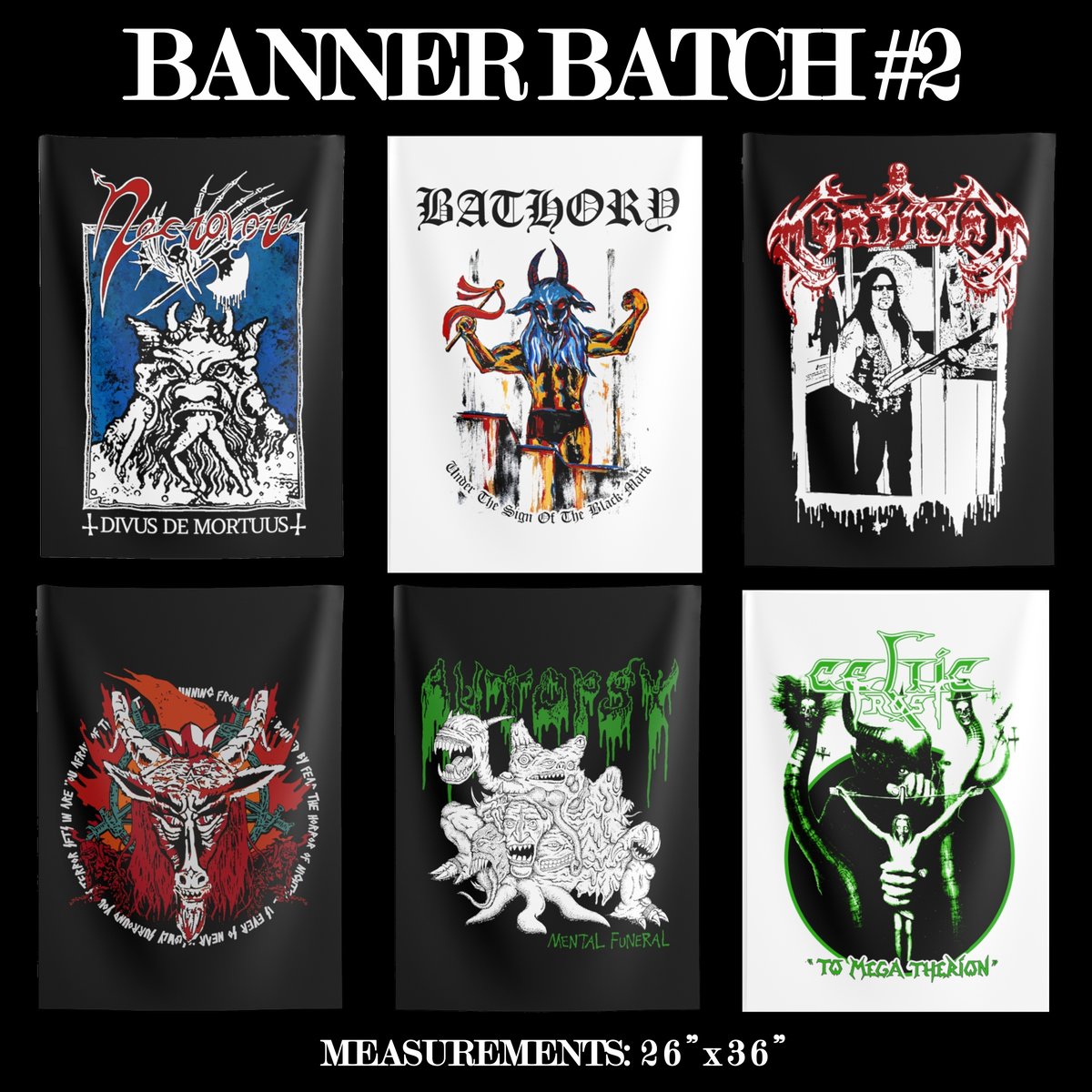 BANNER BATCH #2 | unseenchaosshop
