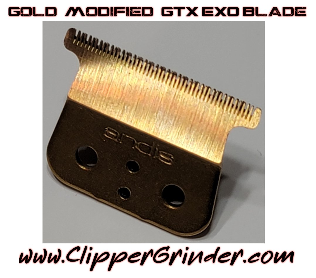 (3 Week Delivery) Andis GTX EXO Cordless Gold "Modified" Blade ...