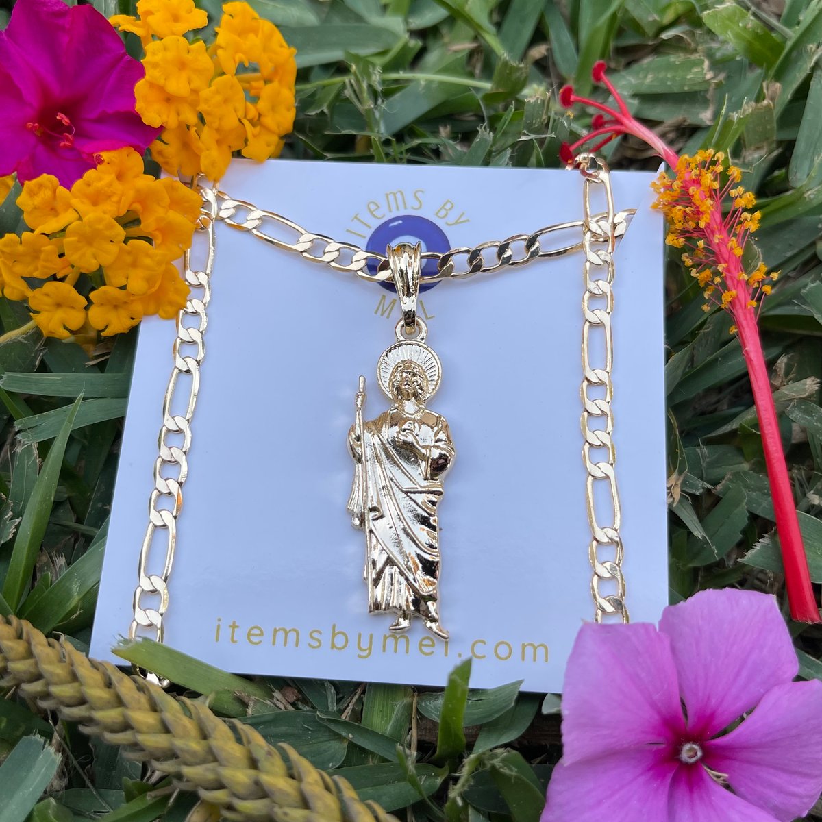 San Judas Necklace | Items By Mel, Inc.