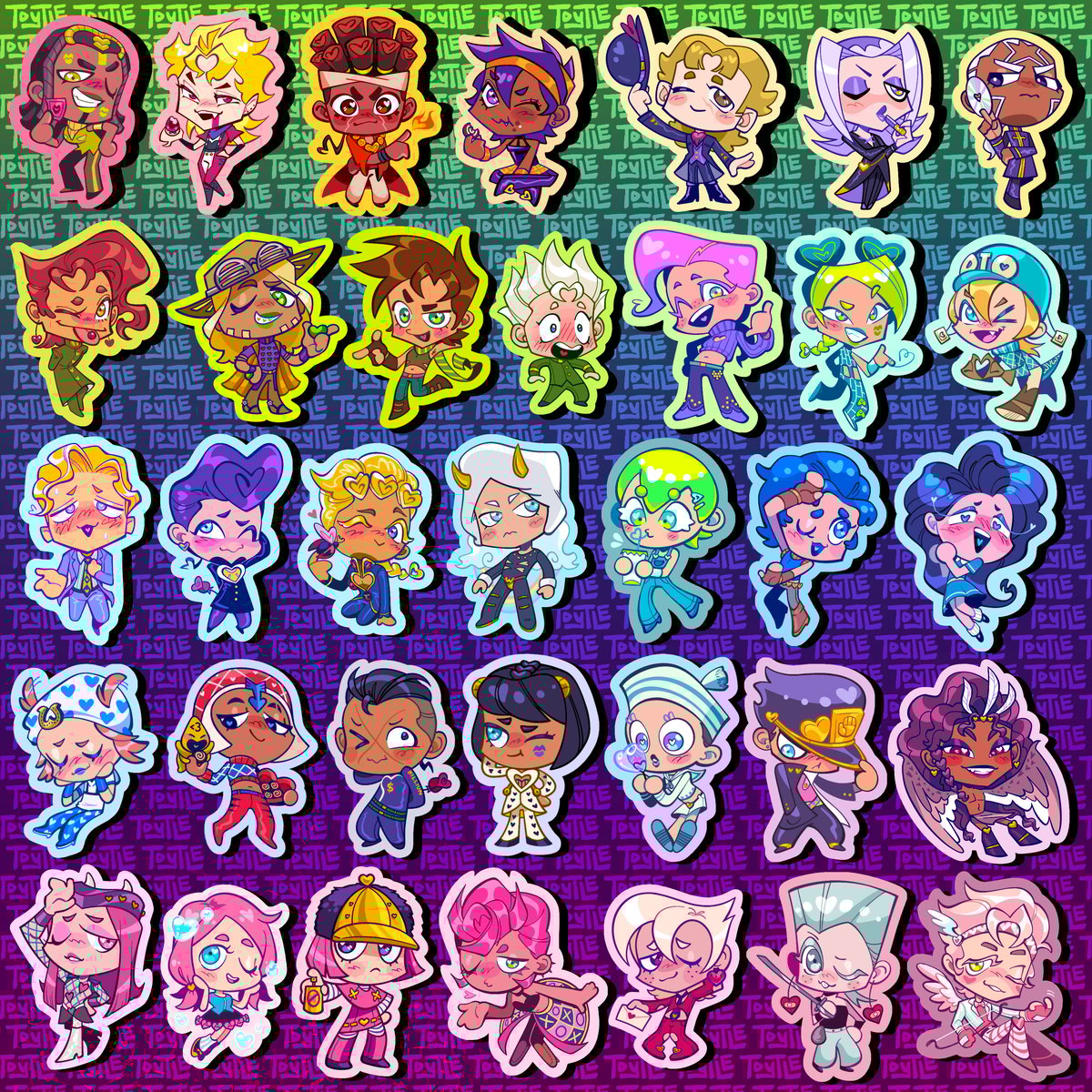 J♡J♡ [stickers] | toytlebox