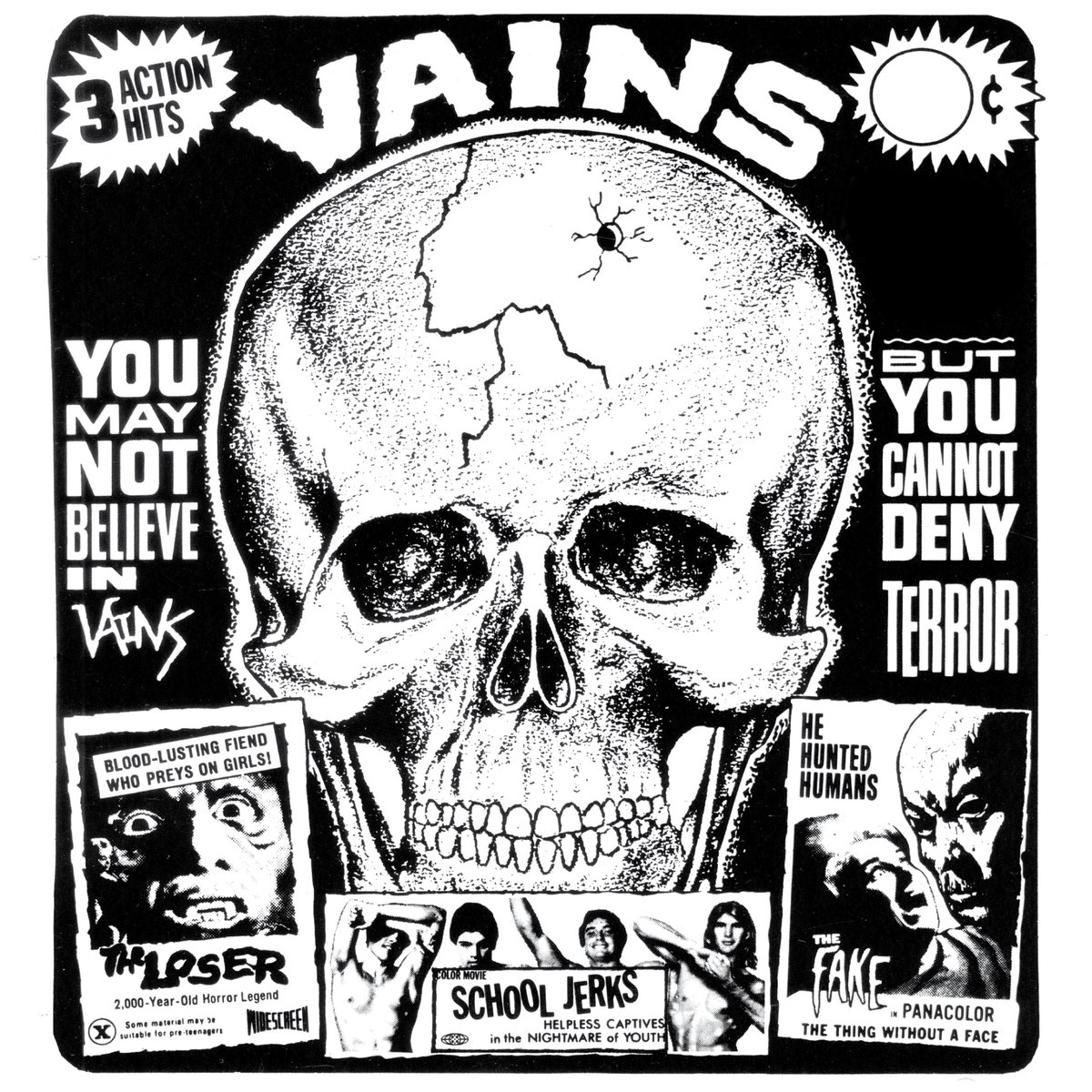 Vains - You May Not Believe in Vains 7" | dirty knobby