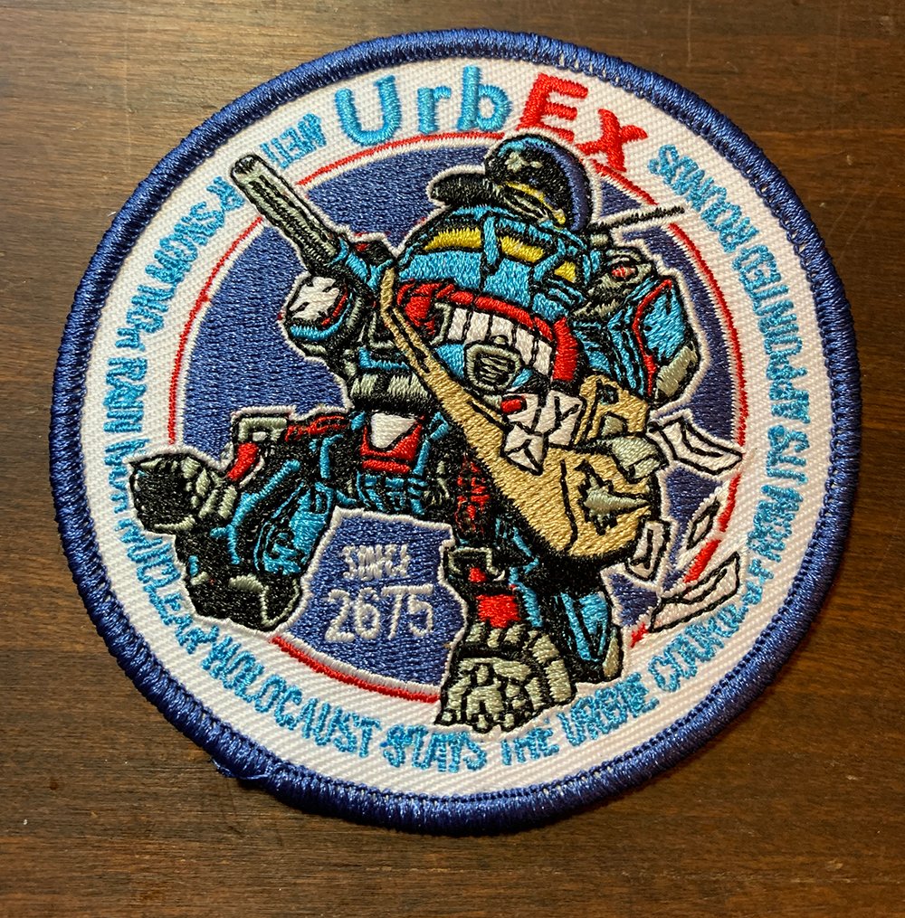 Urbex 3.5"x 3.5" patch | astray3