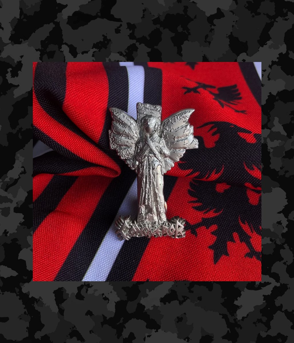 Conqueror Ross Bay Angel Pin | By Force Propaganda