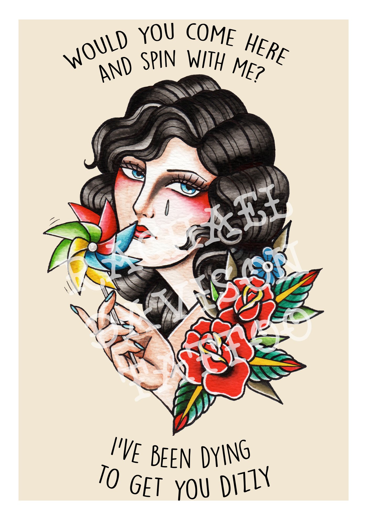 Turnover Inspired Print | RachaelDtattoo