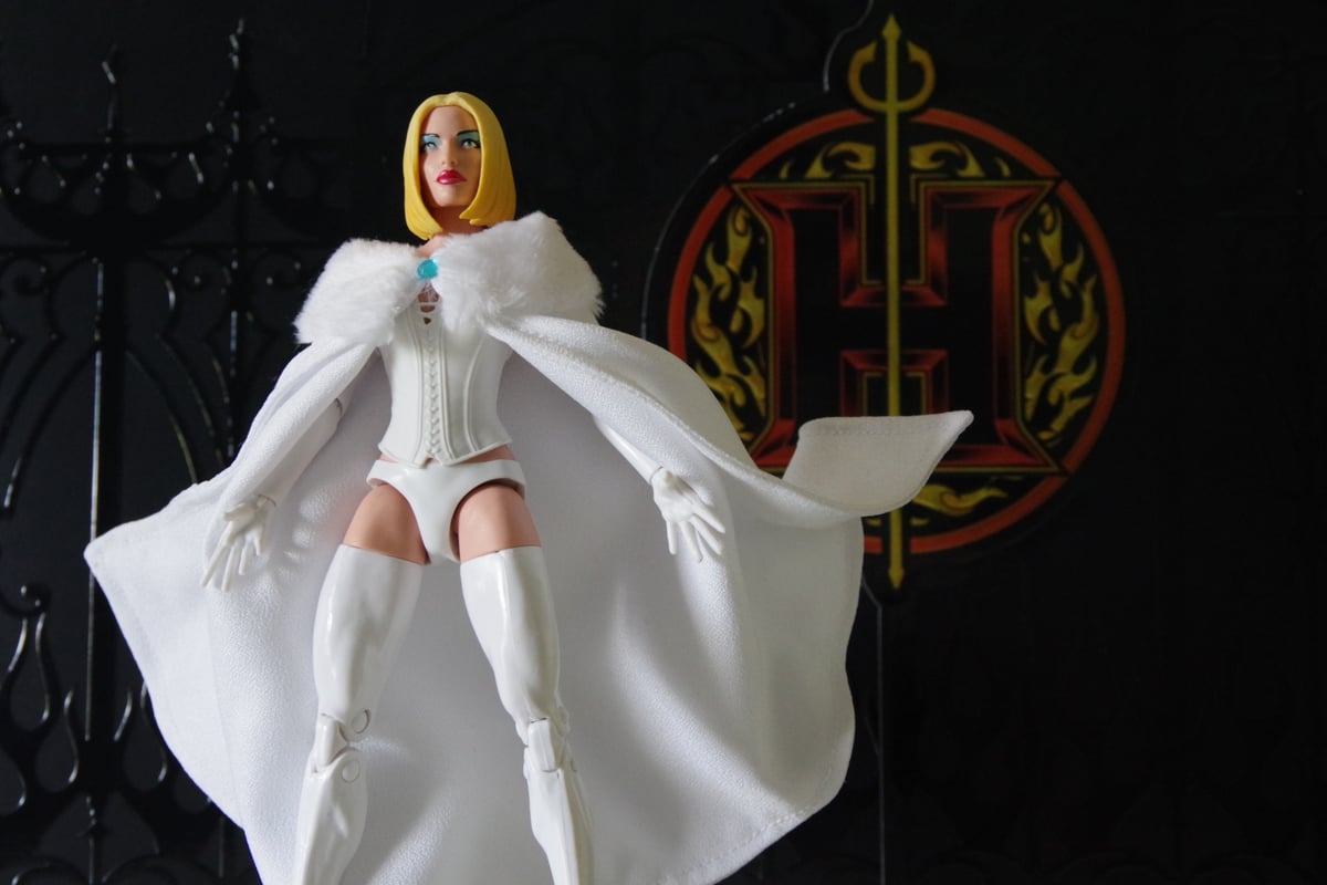 White Queen Cloak w/ Fur | REBEL10CUSTOMS