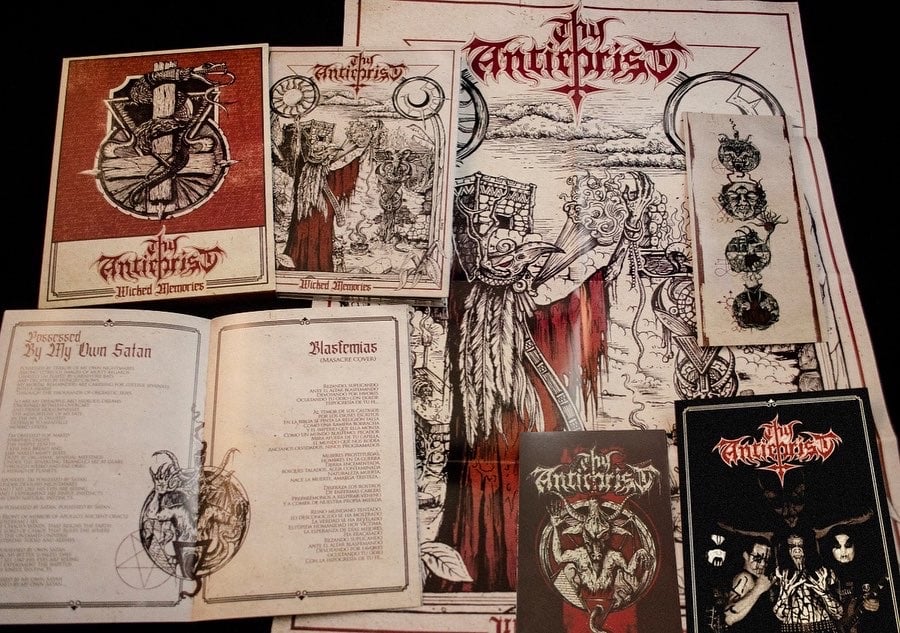 Thy Antichrist - Wicked Memories Signed Deluxe A5 Digipack / THY ...
