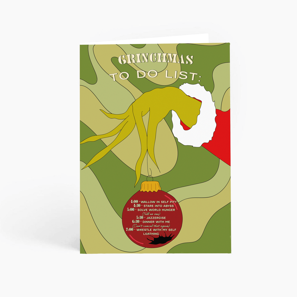 Grinchmas Card | Poppy Illustrates