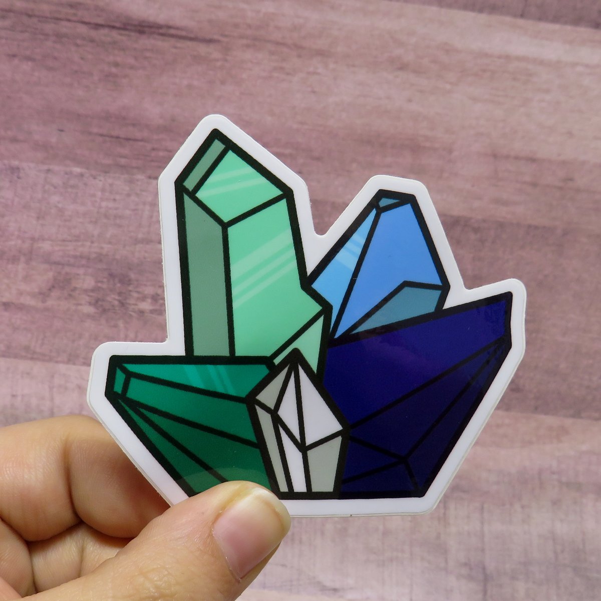 Gay Men Pride Crystals | Studio Cadco