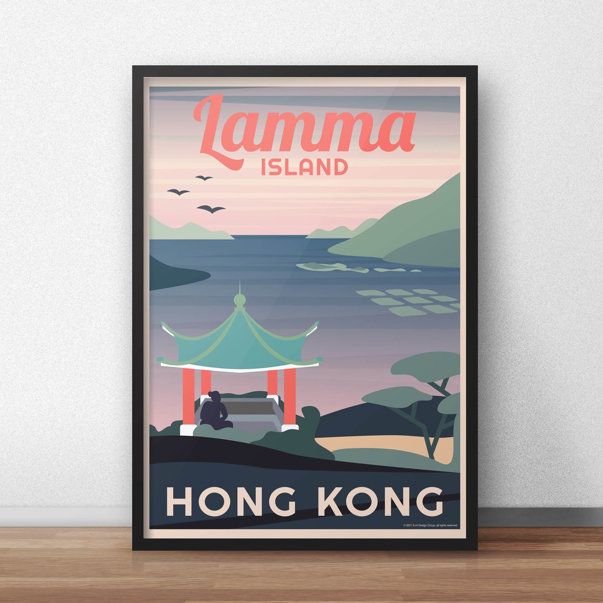eck&art designs | Lamma Island Poster