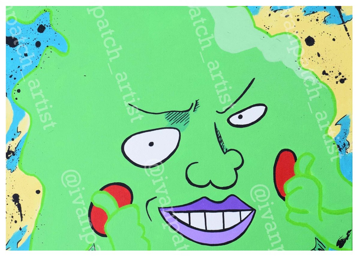 5x7 Print- Dimple's Smirk | Ivanpatch