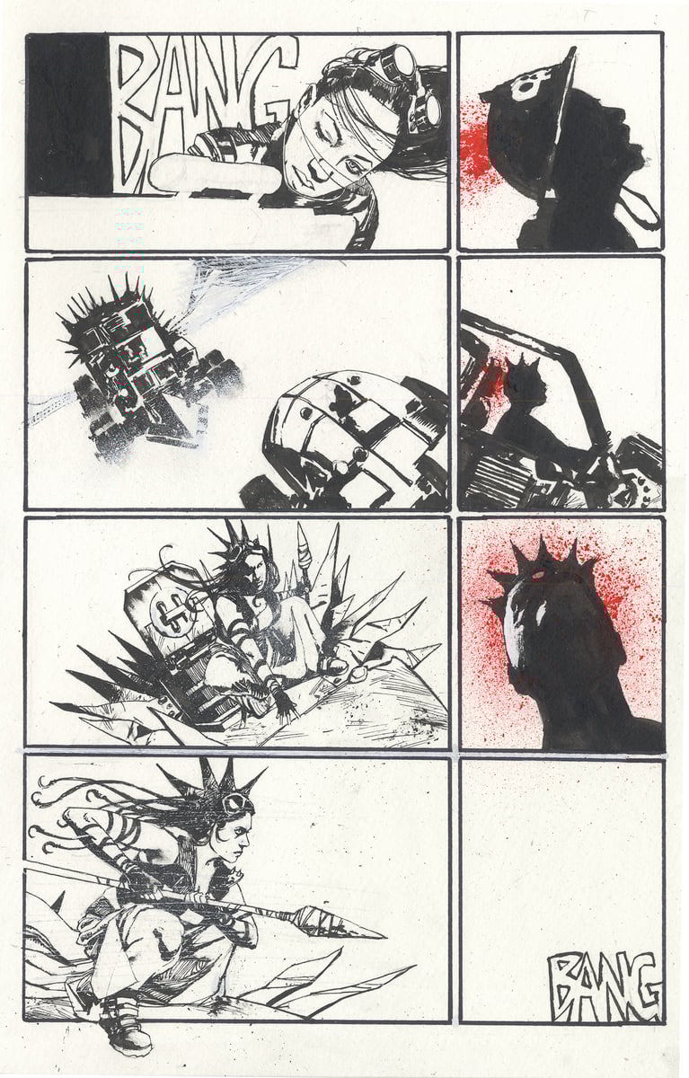 Frostbite Original Art page 13, Issue 3 | StudioJSA