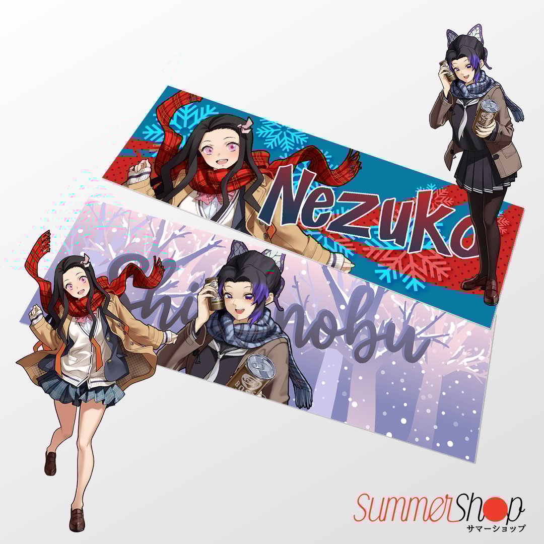 KnY Nezuko - Shinobu Casual Winter 2021 - SLAP AND DIECUT | Summershop