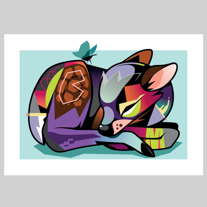 Fawn Print | Dan Leo Design