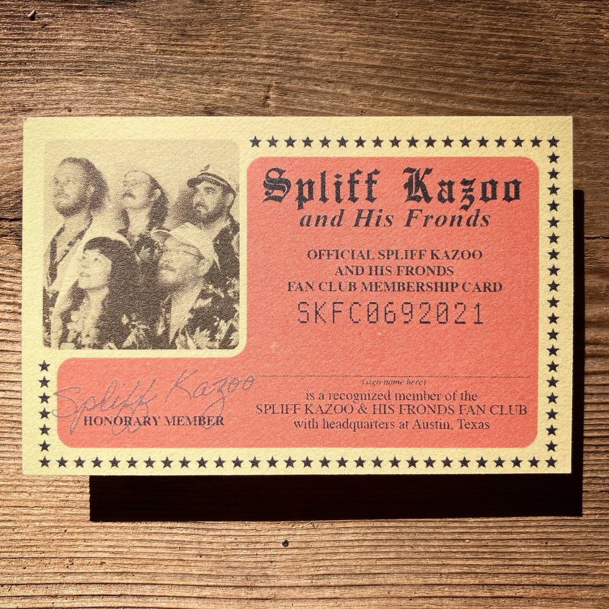 Mega Fan Package - tee, koozie, sticker & Fan Club Card! | Spliff Kazoo ...