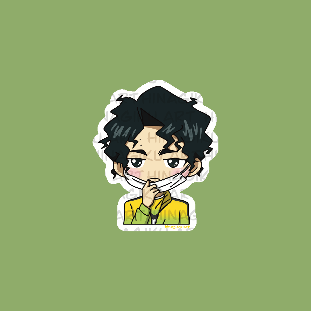 Haikyuu Itachiyama Stickers | Hinagiku Art