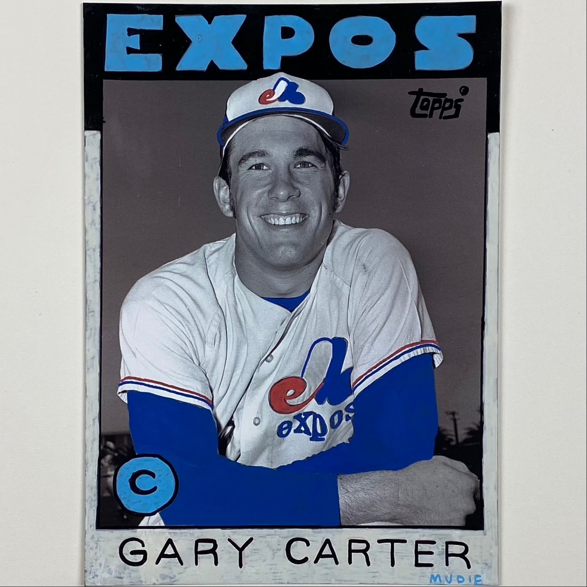 Topps Detox Serie: Gary Carter print – MUDIE