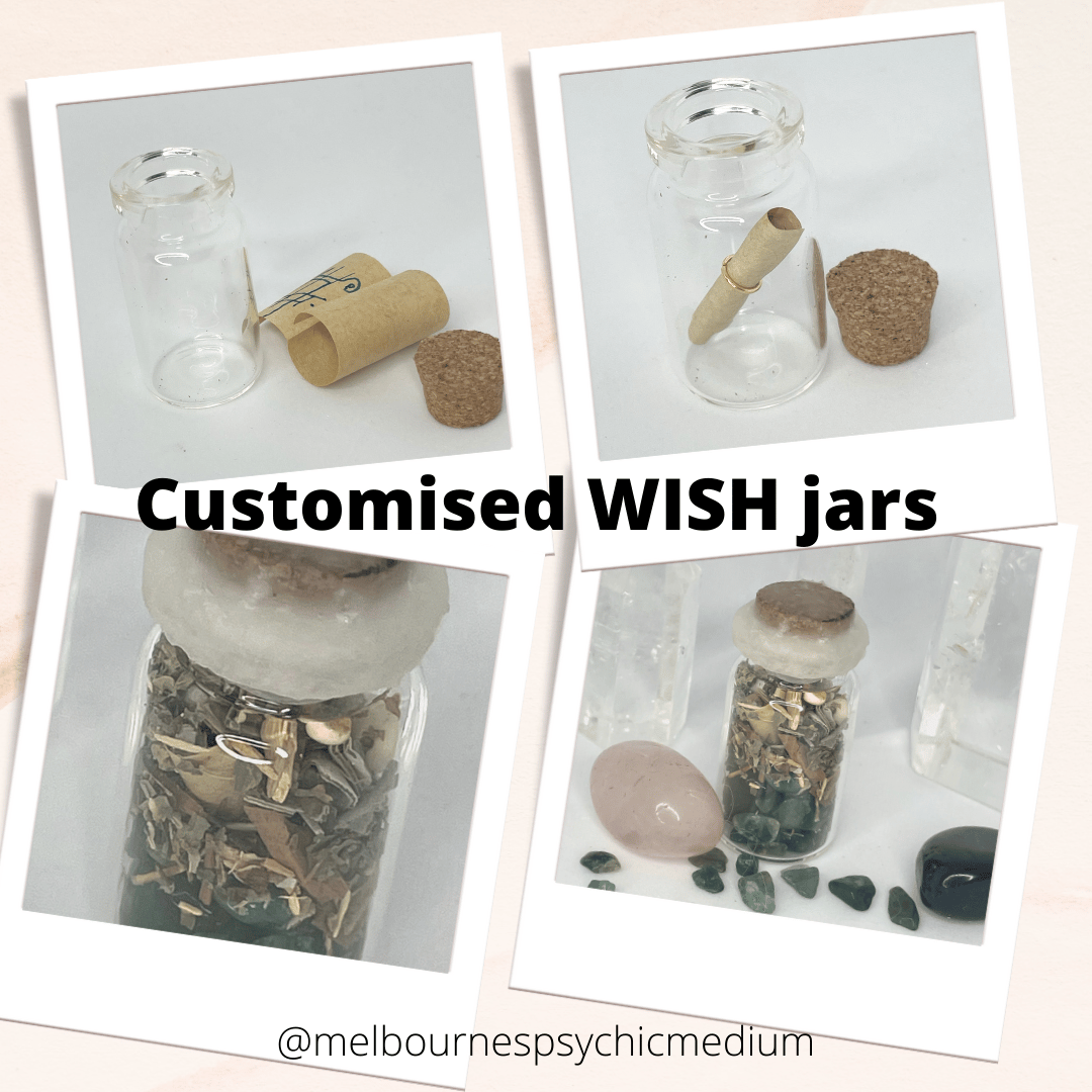 Mini Magic Wish Jars - Customised | Melbourne’s Psychic Medium