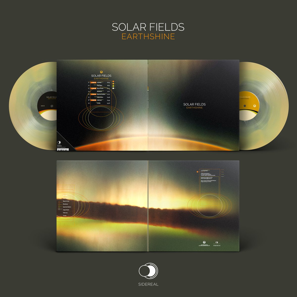 Solar Fields "Earthshine" Double LP | sidereal