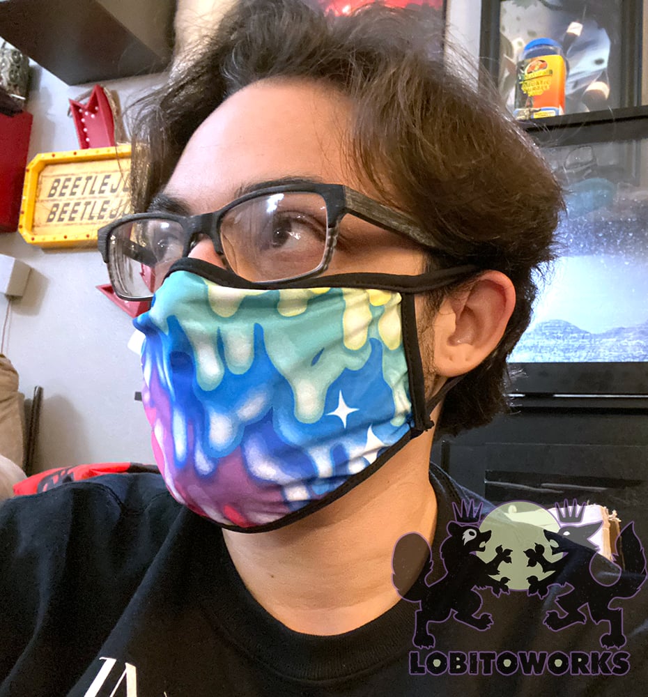 Rainbow Slime Mask | LobitoWorks
