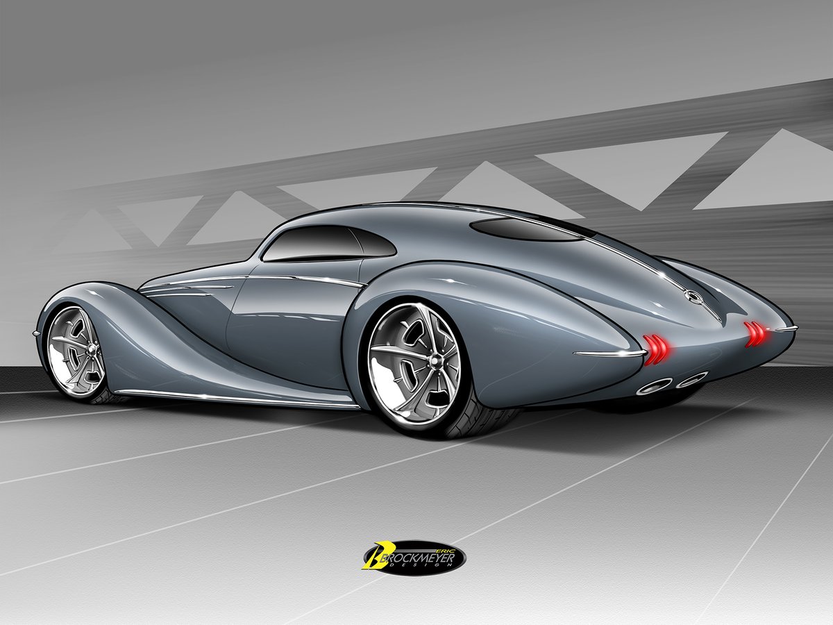 Deco coupe print 12x18 | Eric Brockmeyer Design