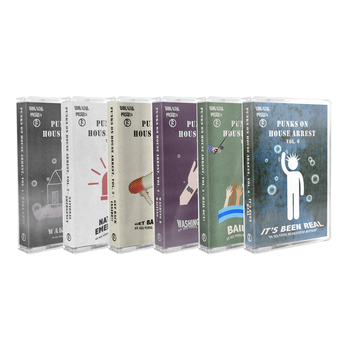 V/A - Punks On House Arrest 6x BUNDLE [mixtapes] | Dune Altar