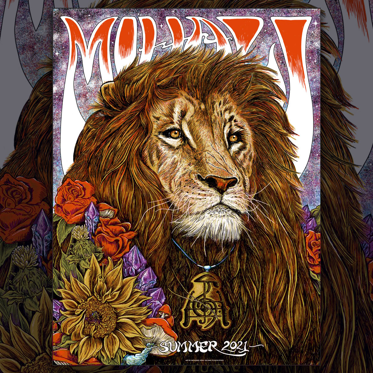 Mihali 2021 Summer Tour poster | bourbon sunday