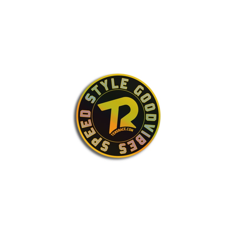 TR Holographic Stickers | TENS RACE COMPANY
