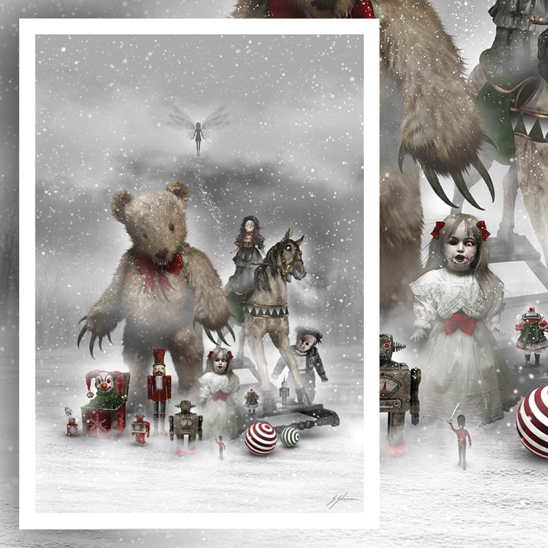 TOYS 12" x 17" Signed Print | Mister Sam Shearon