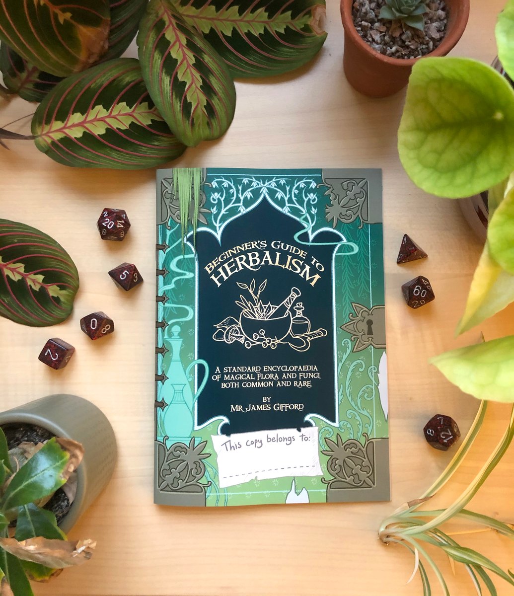 Beginner's Guide to Herbalism - 5e Homebrew Booklet | mrjamesgifford