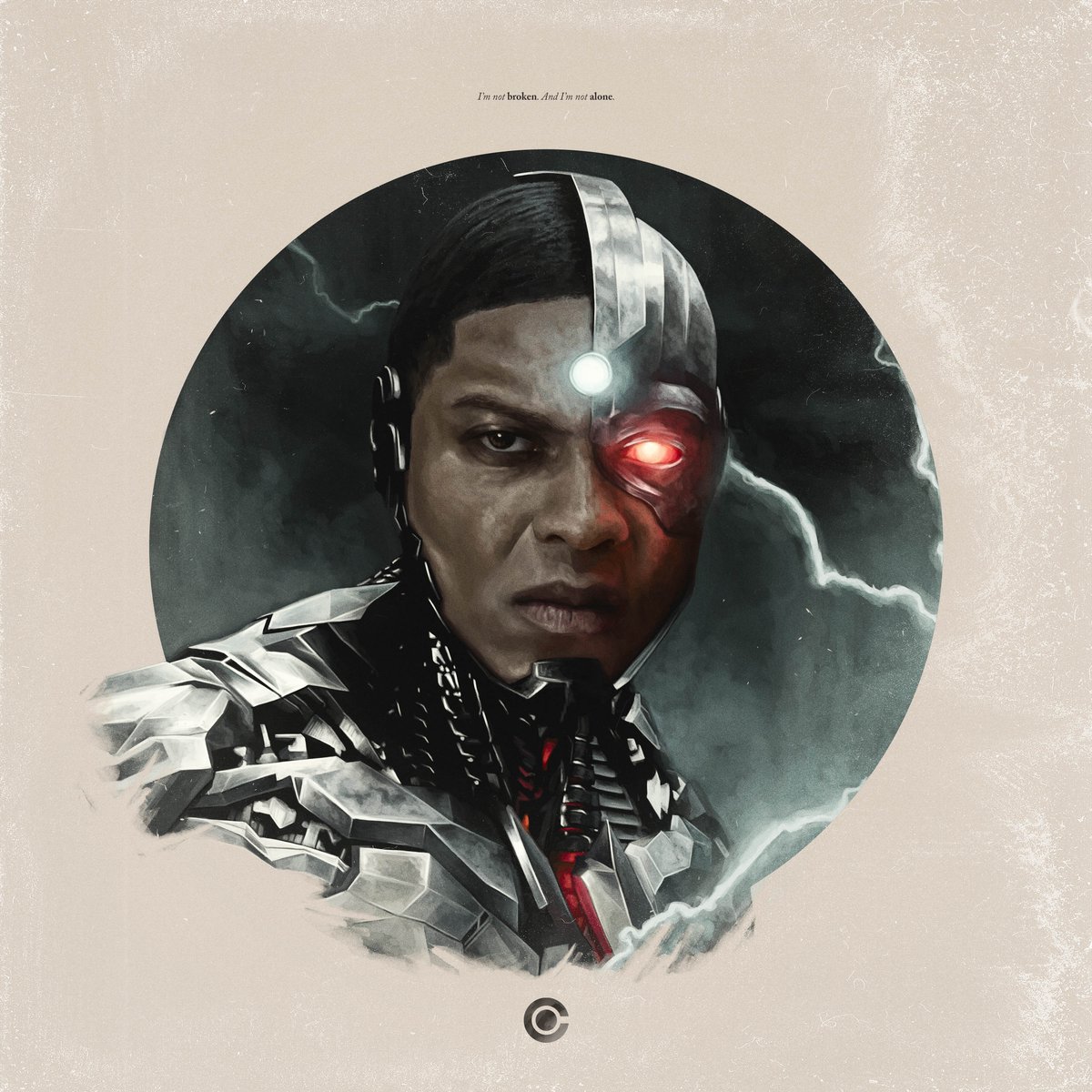 Cyborg Artist Proof - Zack Snyder's Justice League | Jake Kontou