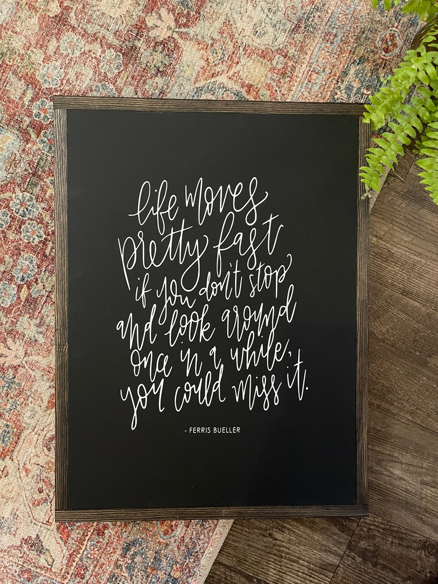 Ferris B | Chalked signs